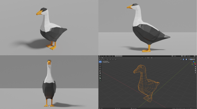 birds pack 3D Model in Bird 3DExport
