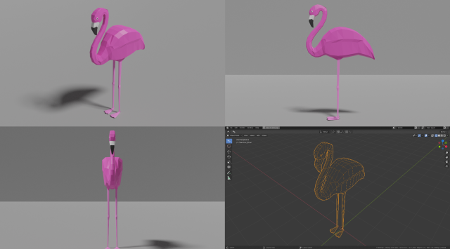 birds pack 3D Model in Bird 3DExport