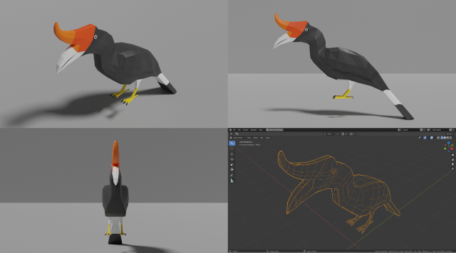 birds pack 3D Model in Bird 3DExport