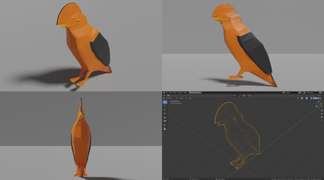 birds pack 3D Model in Bird 3DExport