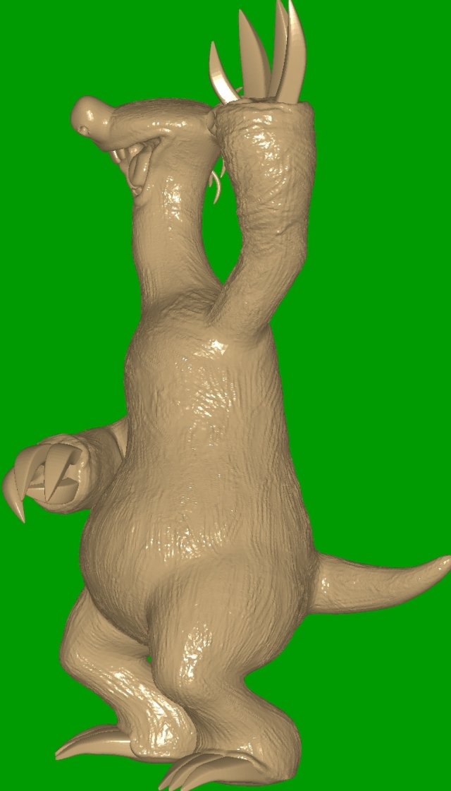 Sid 3D Model in Cartoon 3DExport