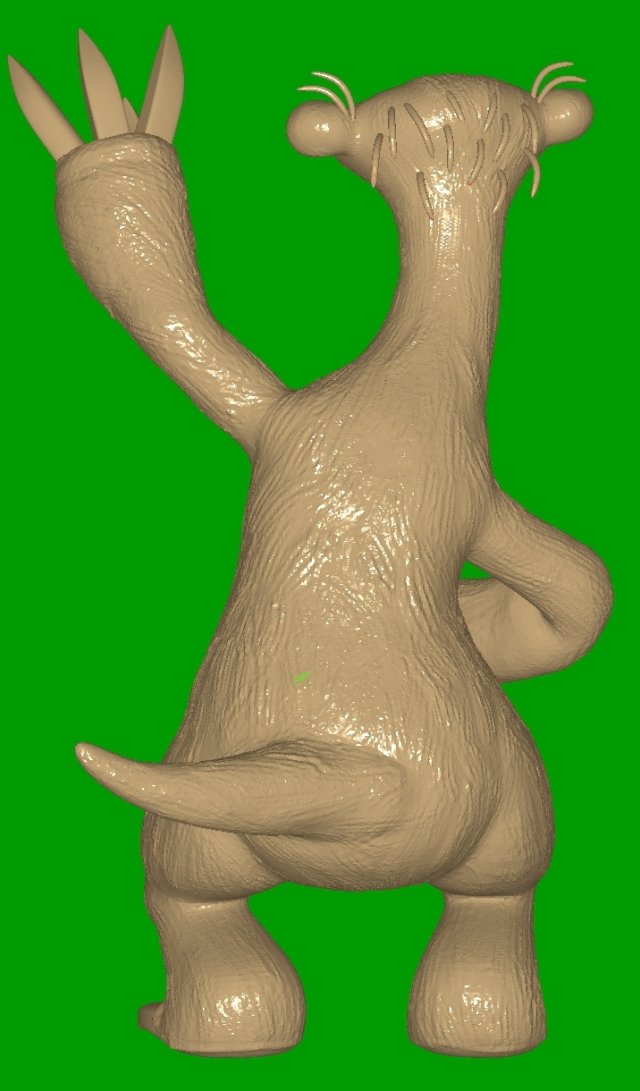 Sid 3D Model in Cartoon 3DExport