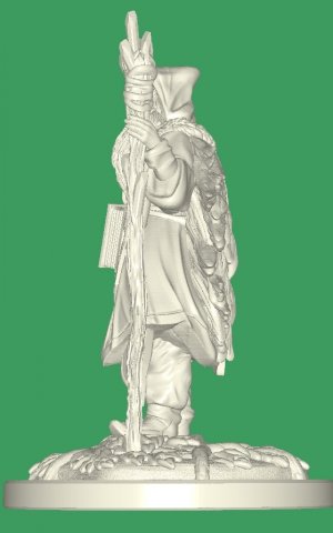 Merlin 3D Model in Man 3DExport