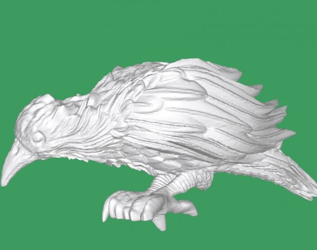 Merlin 3D Model in Man 3DExport