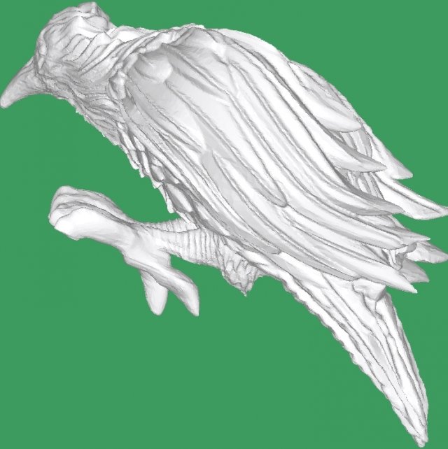 Merlin 3D Model in Man 3DExport