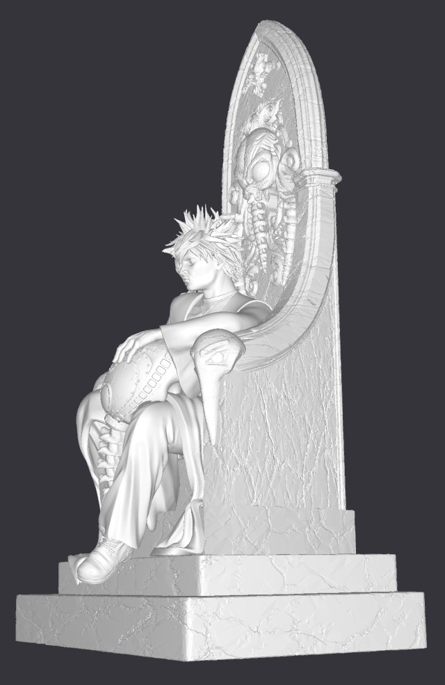 Sandman 3D Print Model in Man 3DExport