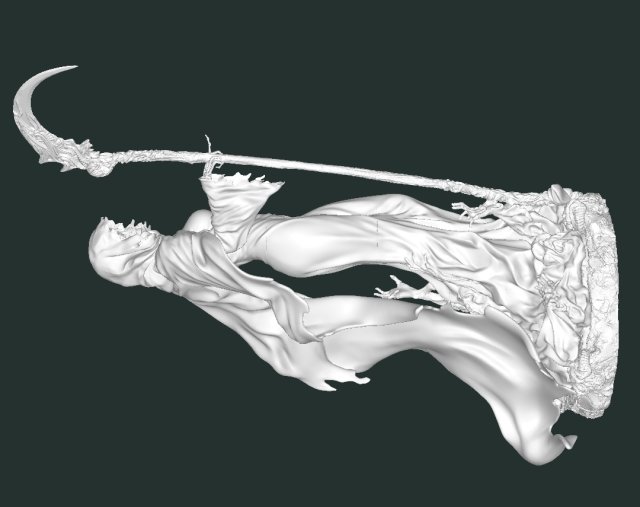 Mistress Death 3D Print Model in Woman 3DExport