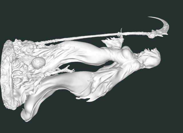 Mistress Death 3D Print Model in Woman 3DExport