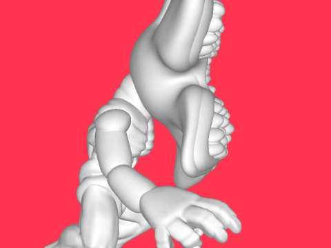 Demogorgon 3D Print Model in Monsters & Creatures 623027 | 3DExport