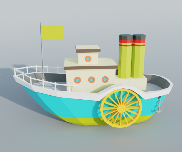 Steamboat 3D Model in Transport 3DExport