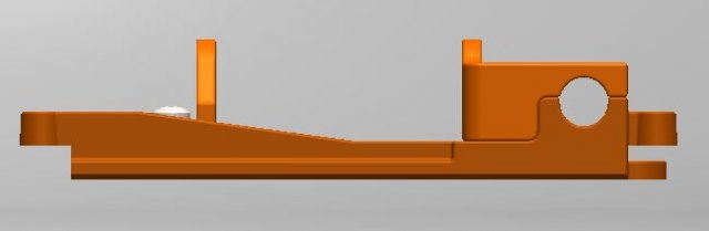 Slot car fc130 motor mount Offset 05mm 3D Print Model in Other 3DExport