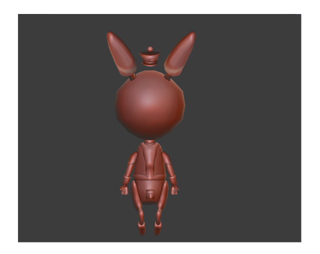 low-poly rabbit model 3D Model in Fantasy 3DExport