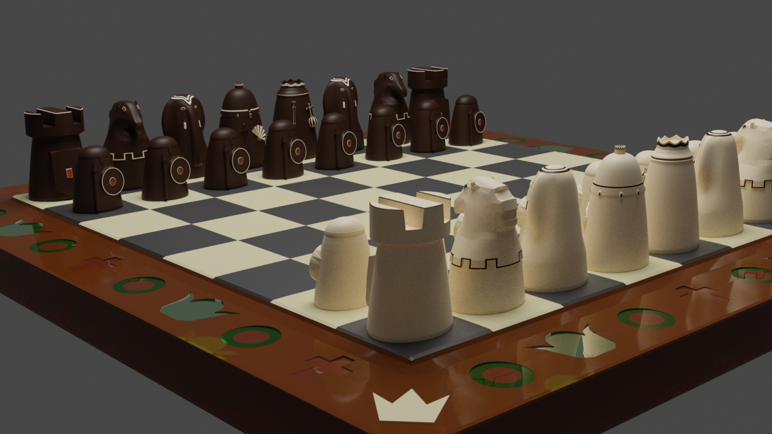 chess 3D Model in Other 3DExport
