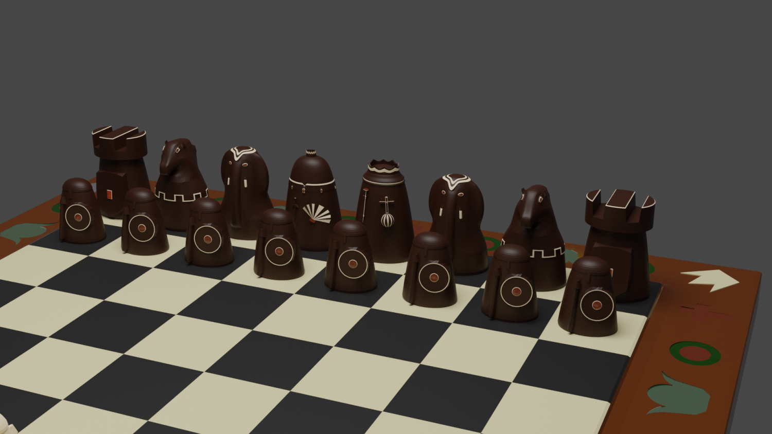 chess 3D Model in Other 3DExport
