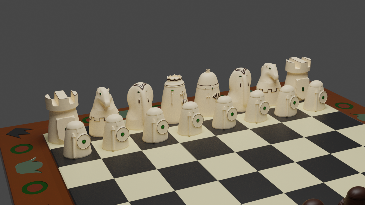chess 3D Model in Other 3DExport
