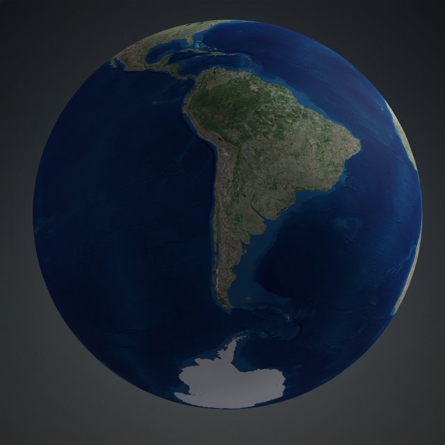 DOWNLOAD PLANET EARTH 3D MODEL - OBJ - FBX - 3D PRINTING - 3D PROJECT ...