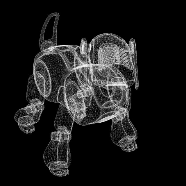 DOG SCIFI 3D MODEL - OBJ - FBX - 3D PRINTING - 3D PROJECT - SCIFI DOG ...