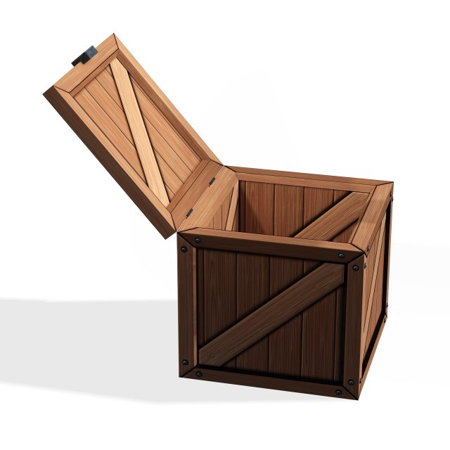 WOODEN BOX FOR 3D PRINTING OBJ 3D AND FBX BOX WOODEN WOODENBOX 3D Model ...