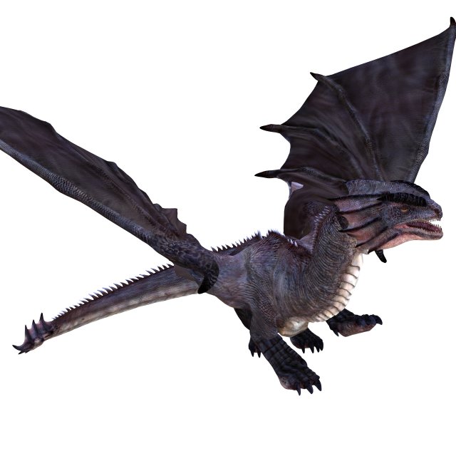 DRAGON FLYING DRAGON 3D MODEL 3D Model in Dinosaur 3DExport