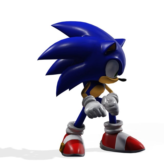 SONIC SONIC 3D MODEL RIGGED CARTOON DRAGON DINOSAUR POKMON SONIC PET ...