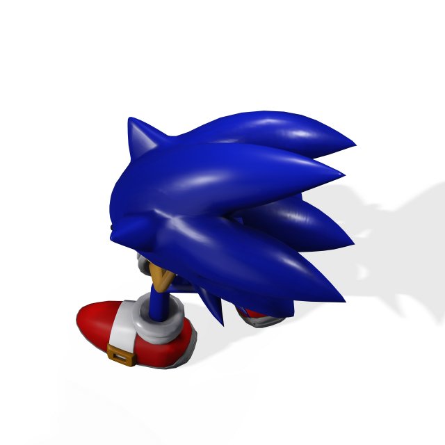 SONIC SONIC 3D MODEL RIGGED CARTOON DRAGON DINOSAUR POKMON SONIC PET ...