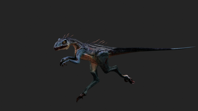 DOWNLOAD RAPTOR 3D MODEL RAPTOR ANIMATED - RAPTOR RAPTOR DINOSAUR ...