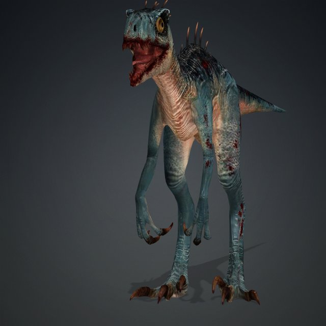 DOWNLOAD RAPTOR 3D MODEL RAPTOR ANIMATED - RAPTOR RAPTOR DINOSAUR ...