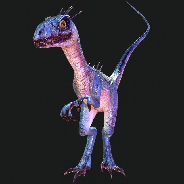 DOWNLOAD RAPTOR 3D MODEL RAPTOR ANIMATED - RAPTOR RAPTOR DINOSAUR ...