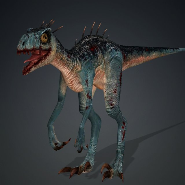 DOWNLOAD RAPTOR 3D MODEL RAPTOR ANIMATED - RAPTOR RAPTOR DINOSAUR ...