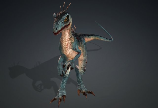 DOWNLOAD RAPTOR 3D MODEL RAPTOR ANIMATED - RAPTOR RAPTOR DINOSAUR ...
