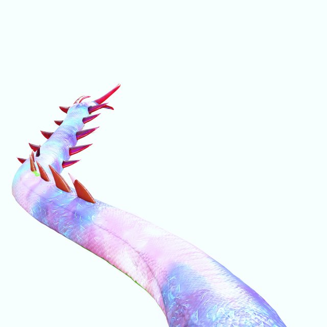 DOWNLOAD BASILIK 3D MODEL ANIMAL PYTHON BASILIK FANTASY DINOSAUR RAPTOR ...