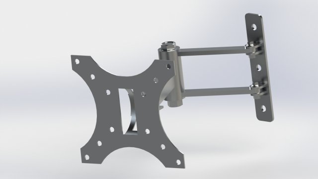 tv wall mount 3D Model in Entertainment Center 3DExport