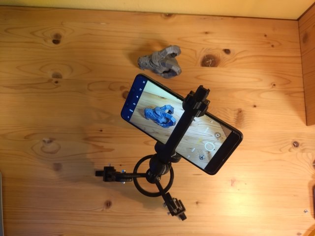 Phone tripod 3D Print Model in Video 3DExport