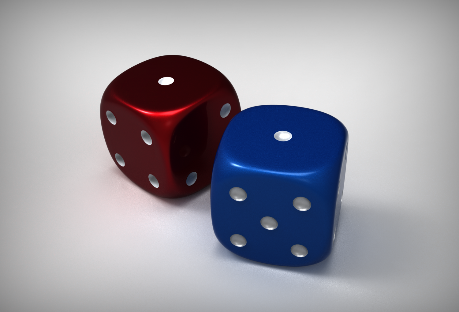 Game dice 3D Model in Casino Games 3DExport