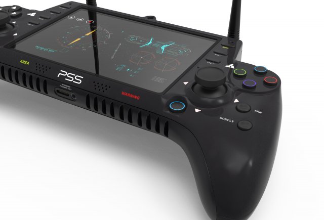 Robot Remote Control 3D Model in Other 3DExport