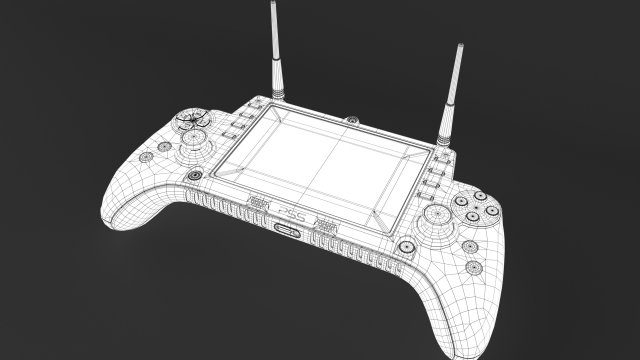 Robot Remote Control 3D Model in Other 3DExport