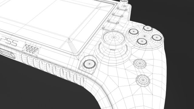 Robot Remote Control 3D Model in Other 3DExport