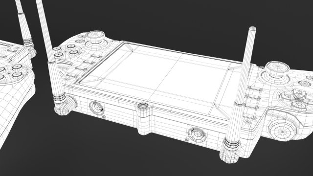 Robot Remote Control 3D Model in Other 3DExport