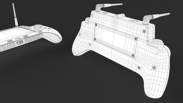 Robot Remote Control 3D Model in Other 3DExport