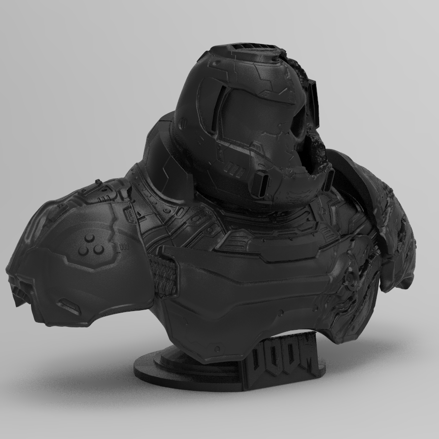 doom slayer 3D Print Models in Figurines 3DExport