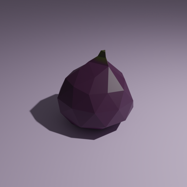 low poly fruits pack-3 3D Model in Fruit 3DExport