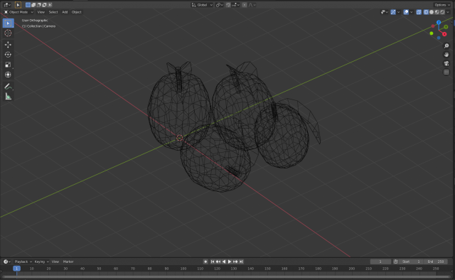 low poly fruits pack-3 3D Model in Fruit 3DExport