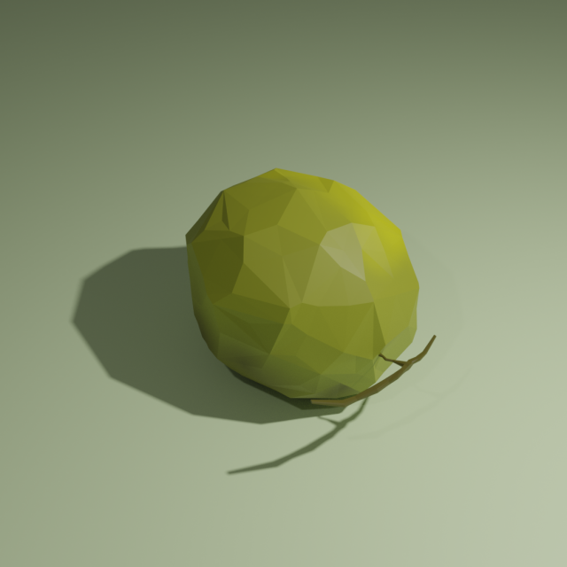 low poly fruits pack-4 3D Model in Fruit 3DExport