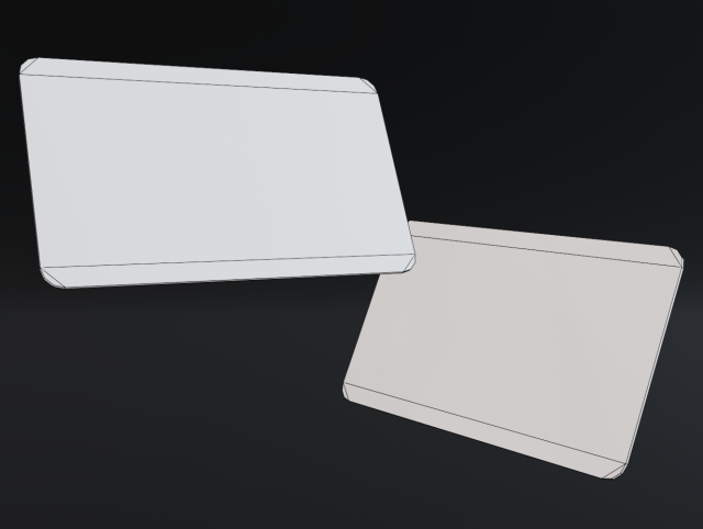 sci-fi keycard and scanner for doors 3D Model in Other 3DExport