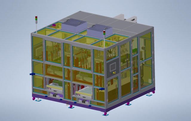 10-18 inch lcd panel packaging automatic dual placement packaging unit ...