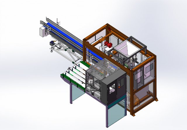3d drawings bom list for fully automated pocket packing machines 3D ...