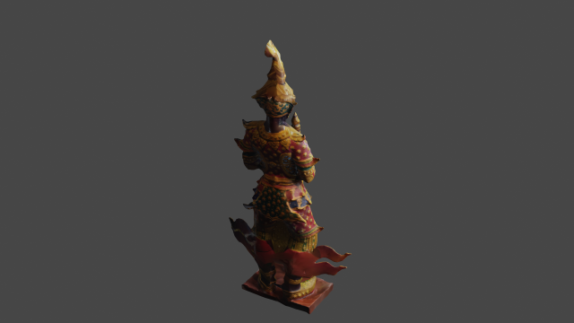 Giant guard I 3D Model in Fantasy 3DExport
