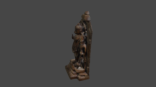 Hanuman v2 3D Model in Sculpture 3DExport