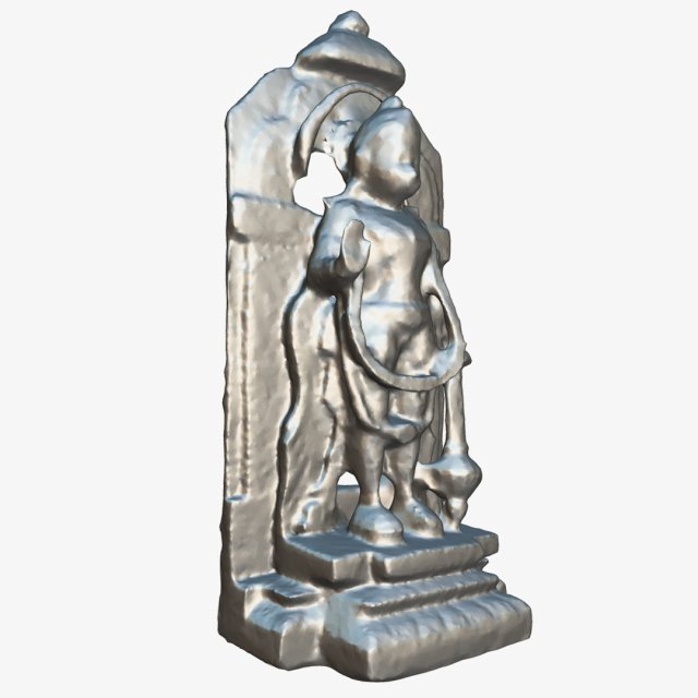 Hanuman v2 3D Model in Sculpture 3DExport