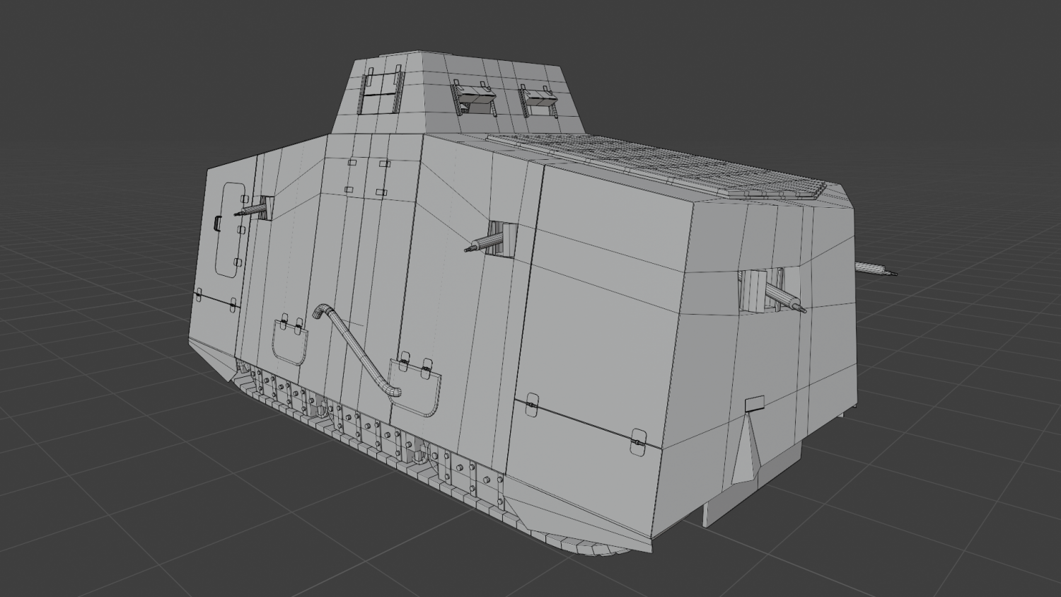 A7V Sturmpanzerwagen 3D Model Military On 3DModels, 40% OFF